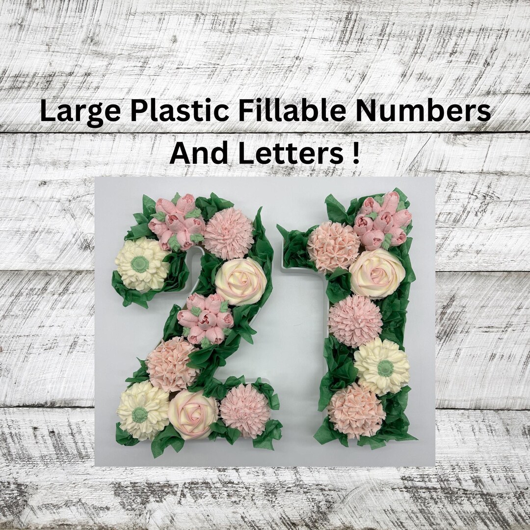 Fillable Letters Fillable Number Boxes, Cupcake Box, Charcuterie ...