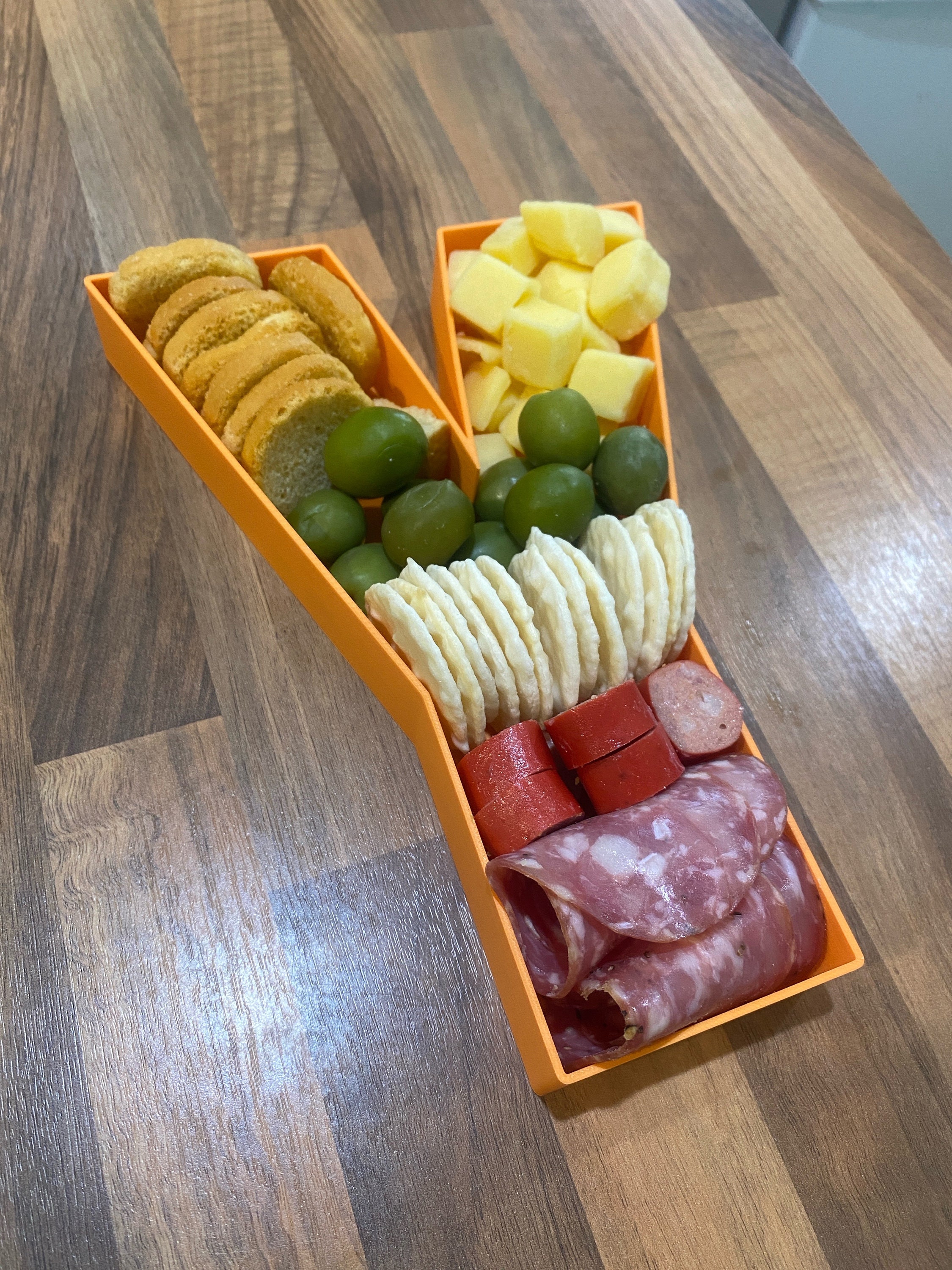 3D Printed Fillable Party Letters: 24cm PLA Charcuterie Trays - Etsy