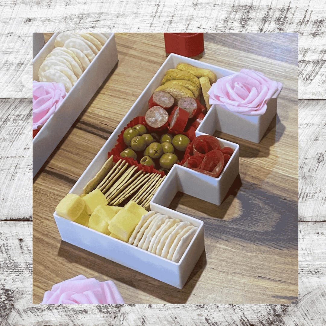 Fillable Letters Fillable Numbers , Charcuterie Letters , Charcuterie ...