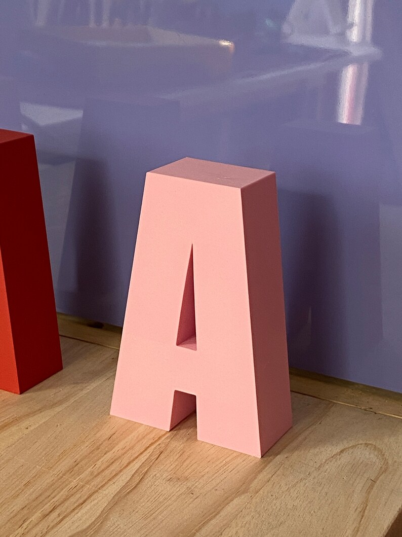 3d Printed Custom Letters , Thick Custom Letters , Biodegradable ...