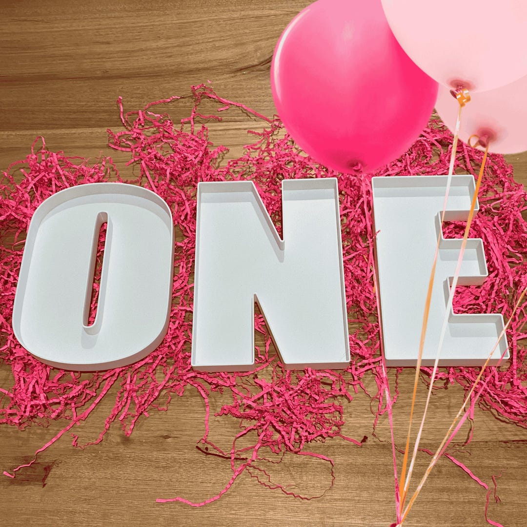 Fillable Letters Numbers, Fillable Letter Tray, Charcuterie Letters ...