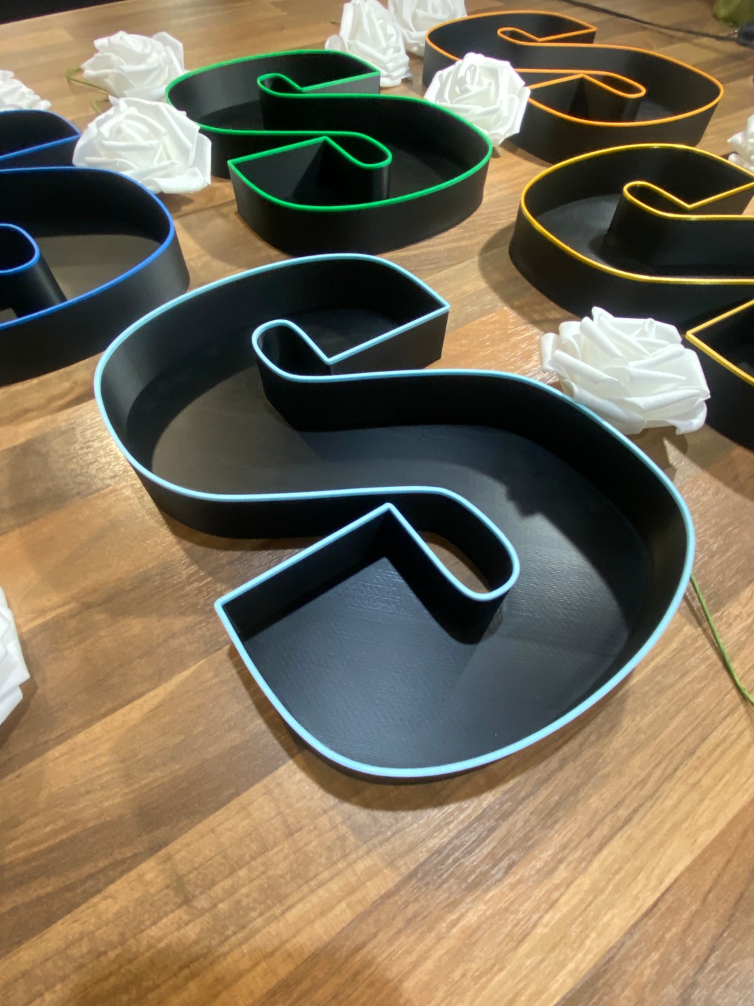 Charcuterie Fillable Letters Numbers , Black Fillable Letters , Custom ...