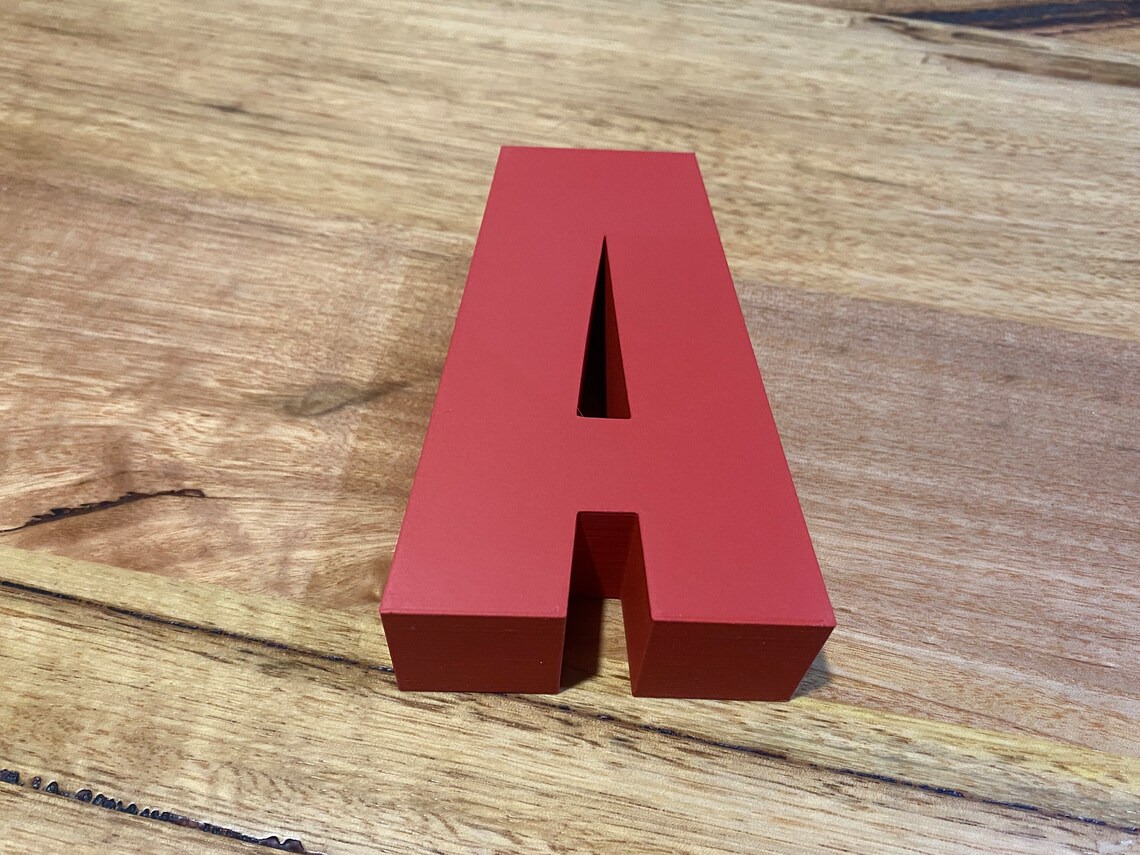 3d Printed Custom Letters , Thick Custom Letters , Biodegradable ...