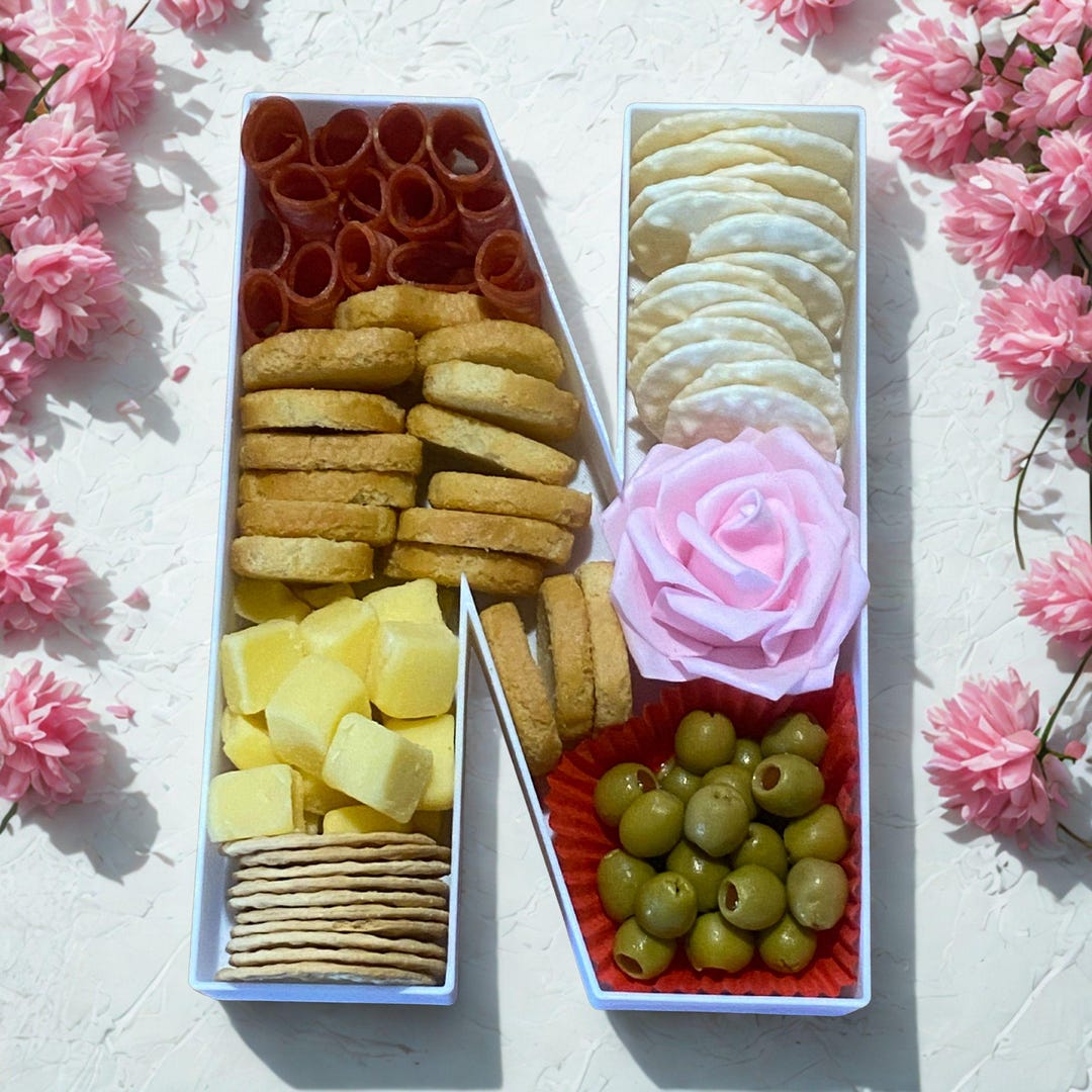 Fillable Letter Trays: Reusable Party Decor, Custom Name - Etsy