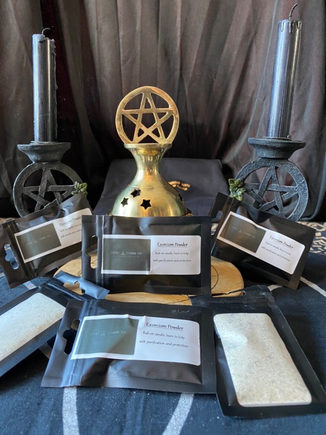 Exorcism Magical Spell Powder - Etsy