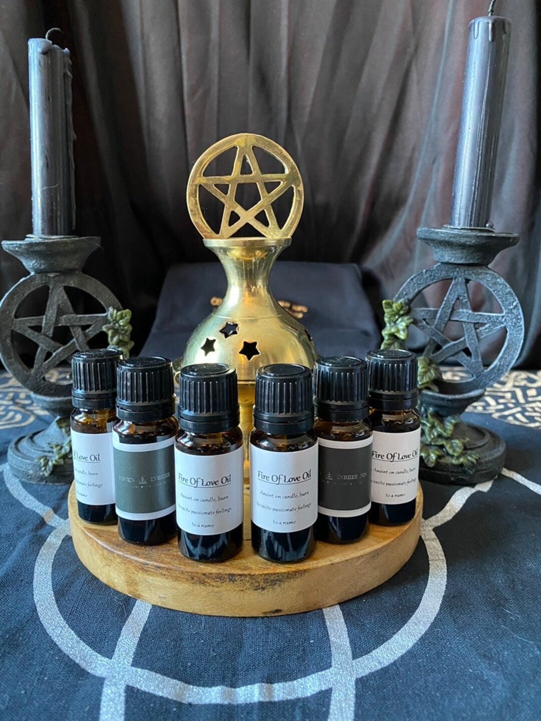 Fire of Love Spell Oil - Etsy