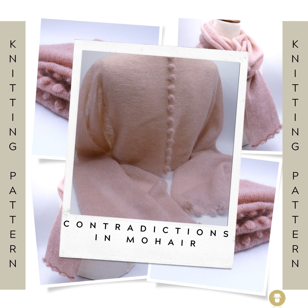 Knitting Pattern Versatile Shawl Scarf Cowl PDF Download Contradictions ...