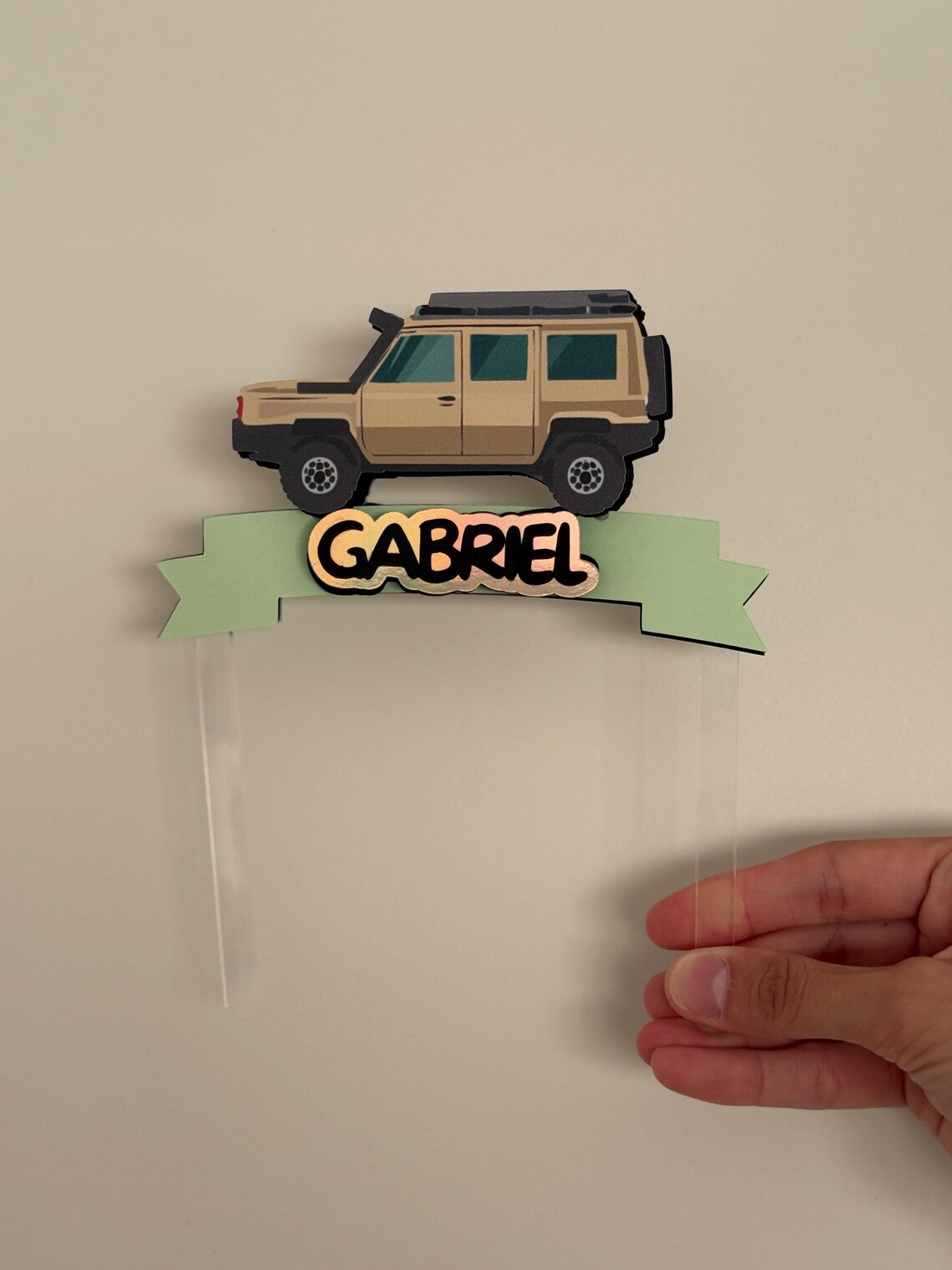 Custom Cake Topper | Car Cake Topper | Land Cruiser Cake Topper ...