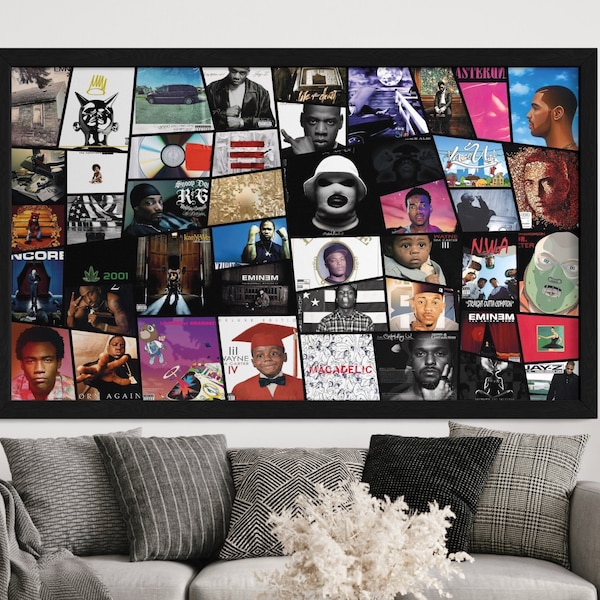 Rap Album Cover Collage - Etsy
