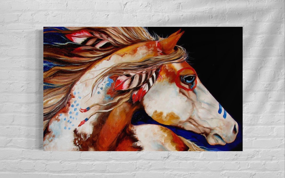 American Indian Art Canvas Wall Art Print Poster Printed Picture Wall ...