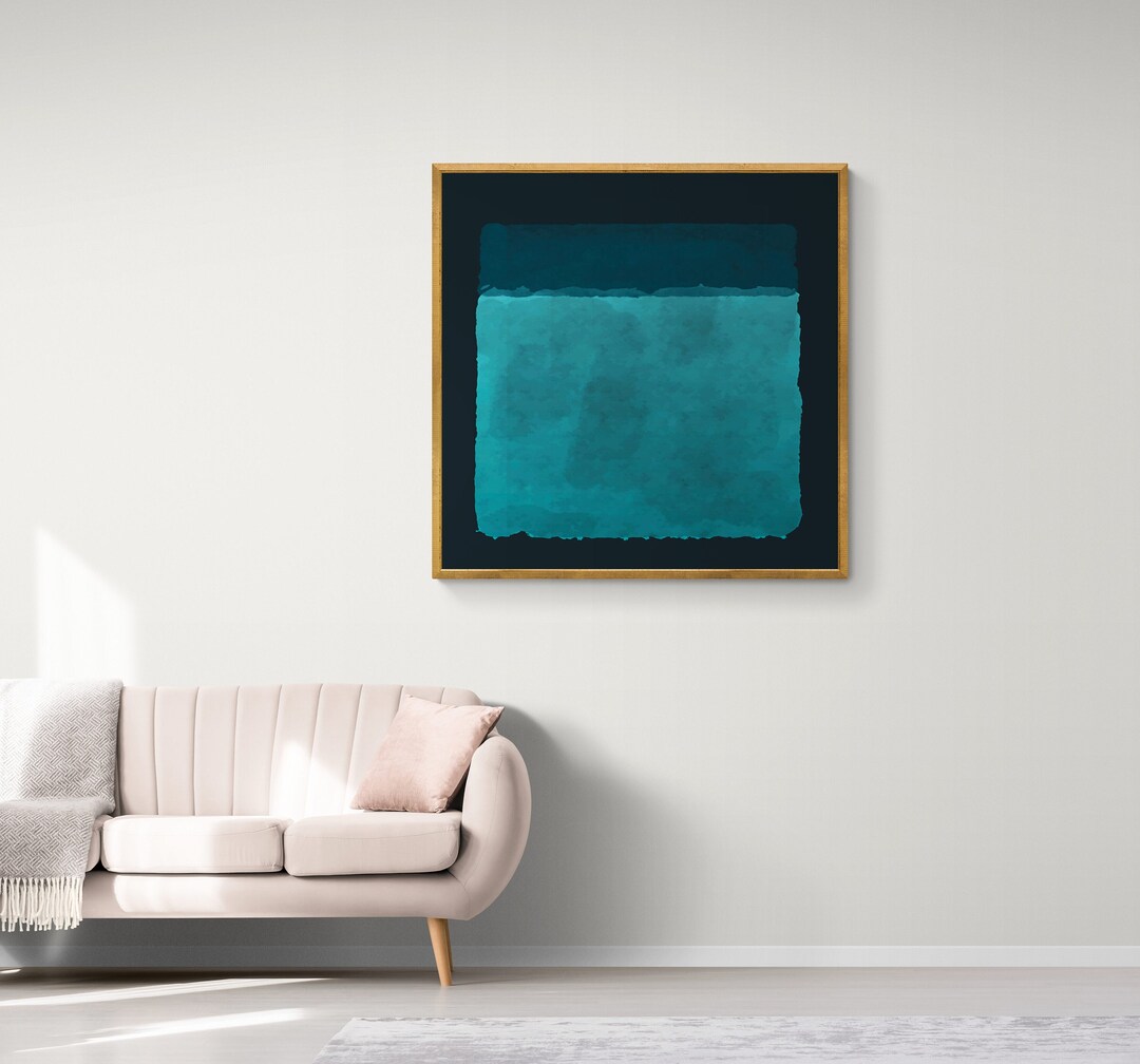 Mark Rothko Frame Canvas/poster Art Reproduction, Rothko Reproduction ...