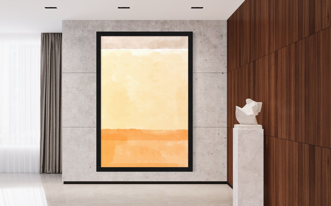Mark Rothko Frame Canvas/poster Art Reproduction Rothko - Etsy