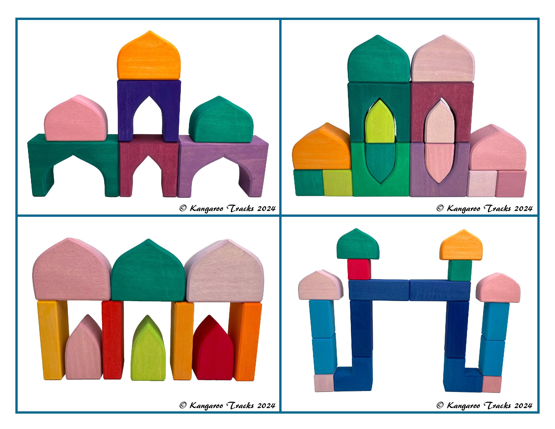 Grimms Blocks 1001 Nights Building Cards - Etsy