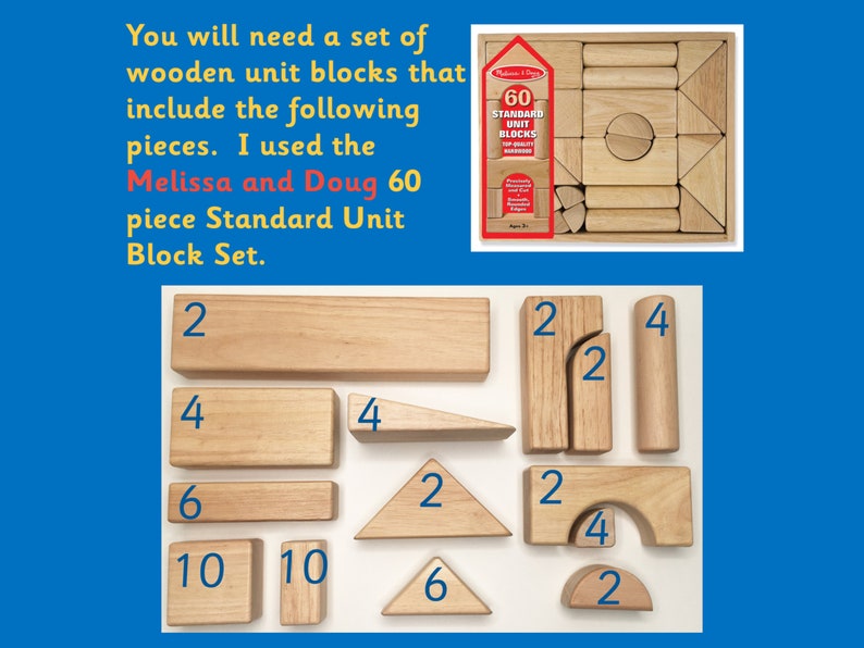 Wooden Block Building Challenge Cards for Kindergarten Children (SET 1 ...