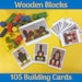Wooden Block Building Challenge Cards for Kindergarten & Pre-school ...