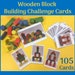 Wooden Block Building Challenge Cards for Kindergarten & Pre-school ...