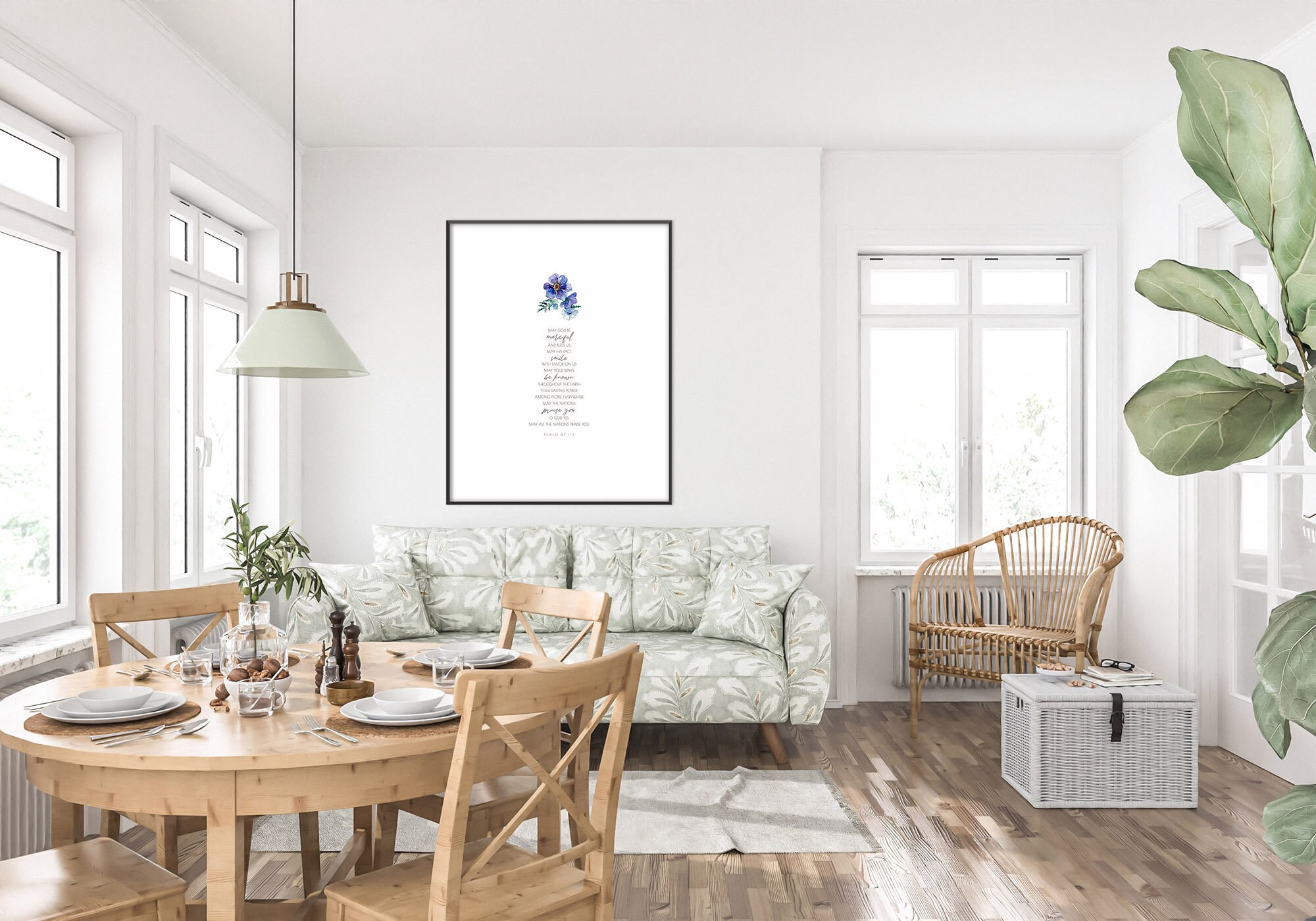 Psalm 67:1-3; May God Be Merciful and Bless Us; Scripture Bible Verse ...