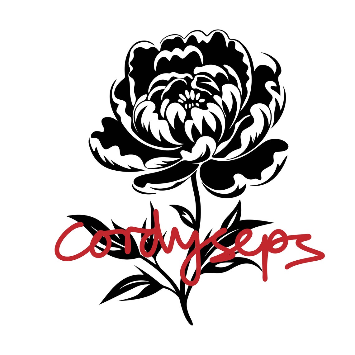 Peony PNG SVG Vector. Instant Digital Download Digital SVG - Etsy