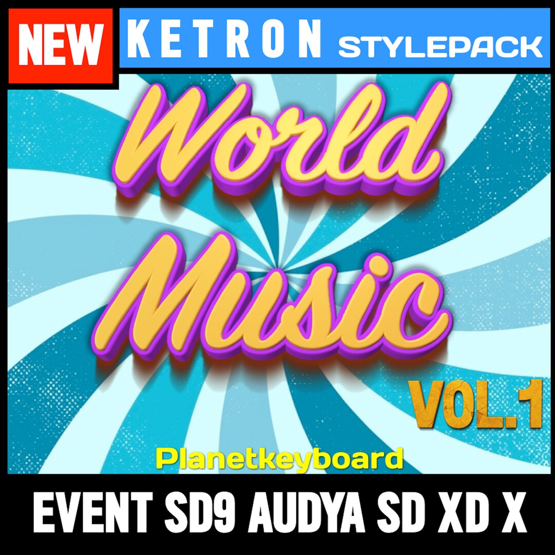 Ketron World Music Styles Vol. 01: 60 Essential Pro Styles - Etsy