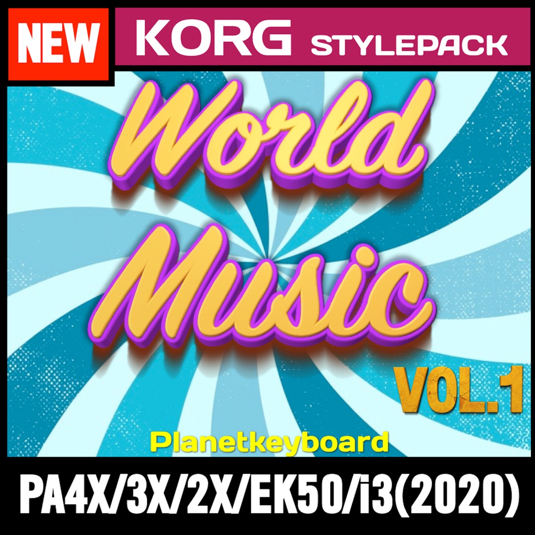 Korg World Music Styles: Essential Song Styles - Vol 1 - Etsy