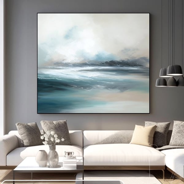 Abstract Seascape - Etsy