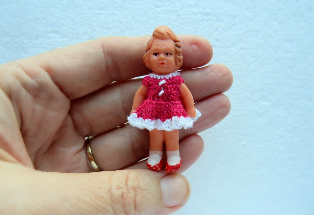 ARI Vintage Doll Clothes Little Doll Outfit Mini Doll Clothes Miniature ...