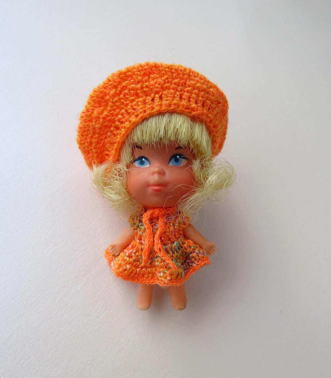 2 Inch Doll Clothes Liddle Kiddle Doll Dress Mini Doll Clothes Vintage ...