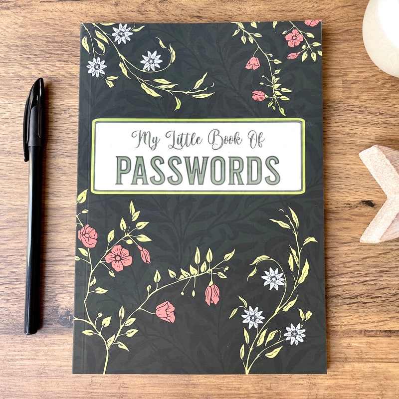 Password Book - Etsy UK
