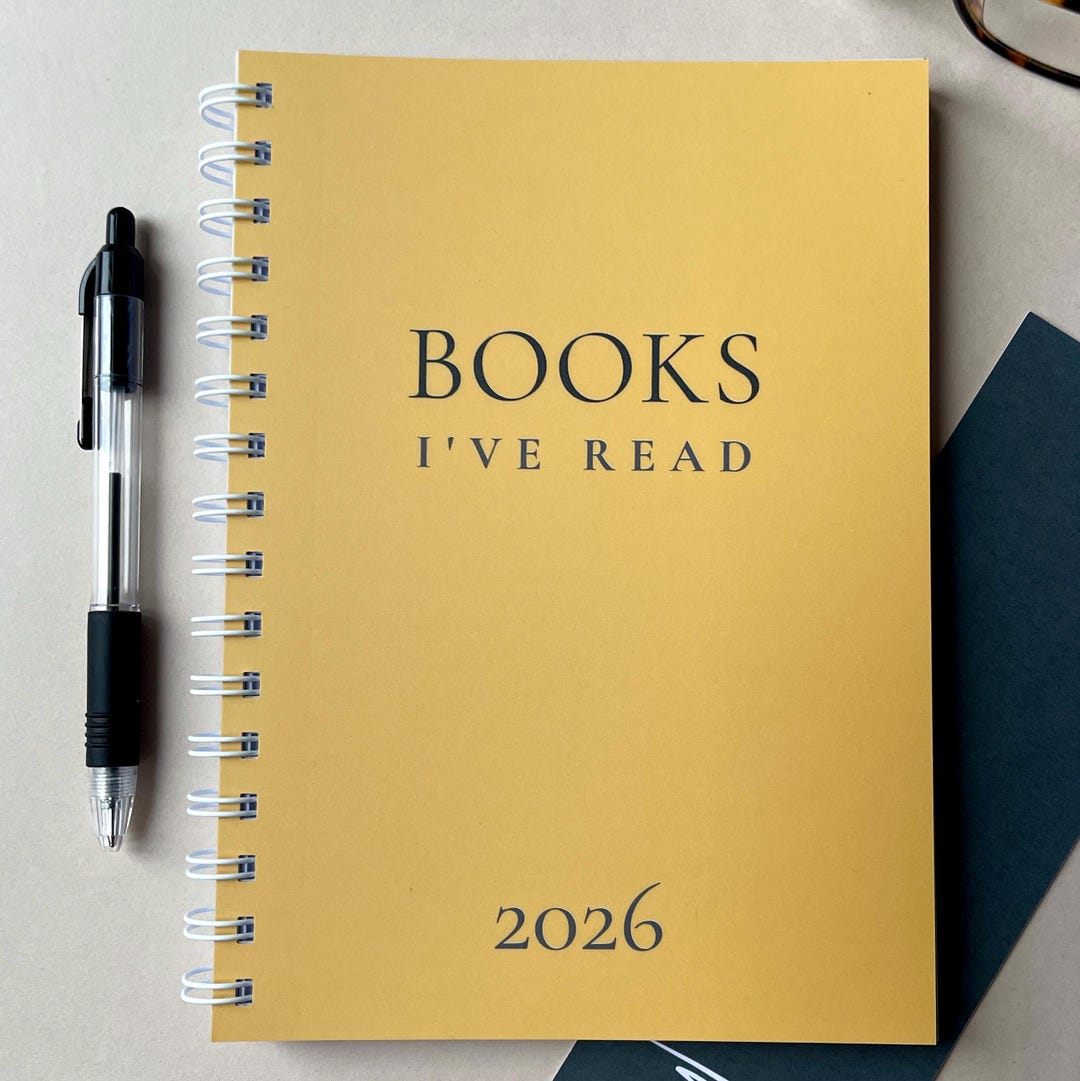 Books Read in 2026 Journal, Reading Log Notebook, Book Tracker Diary ...