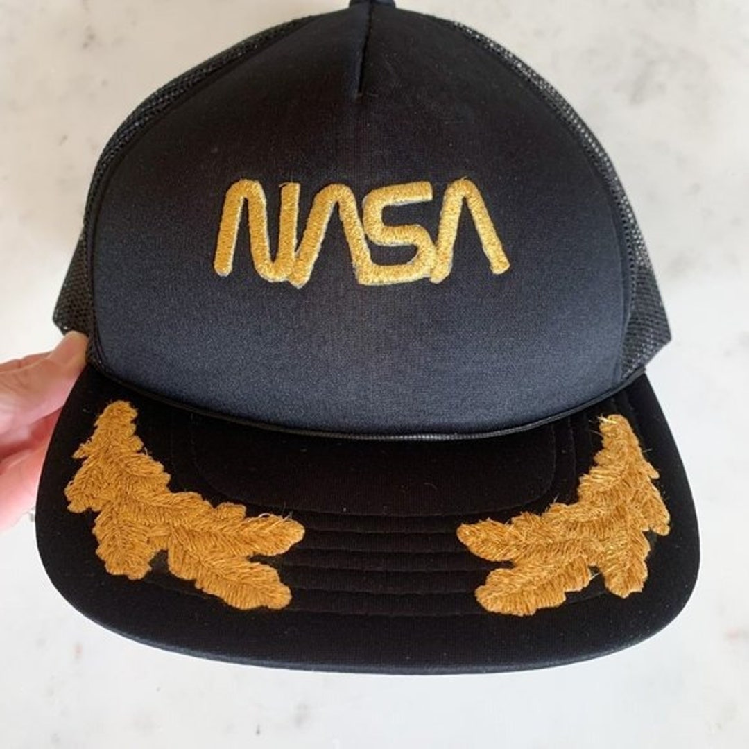Vintage NASA Space Exploration Snapback Hat - Etsy