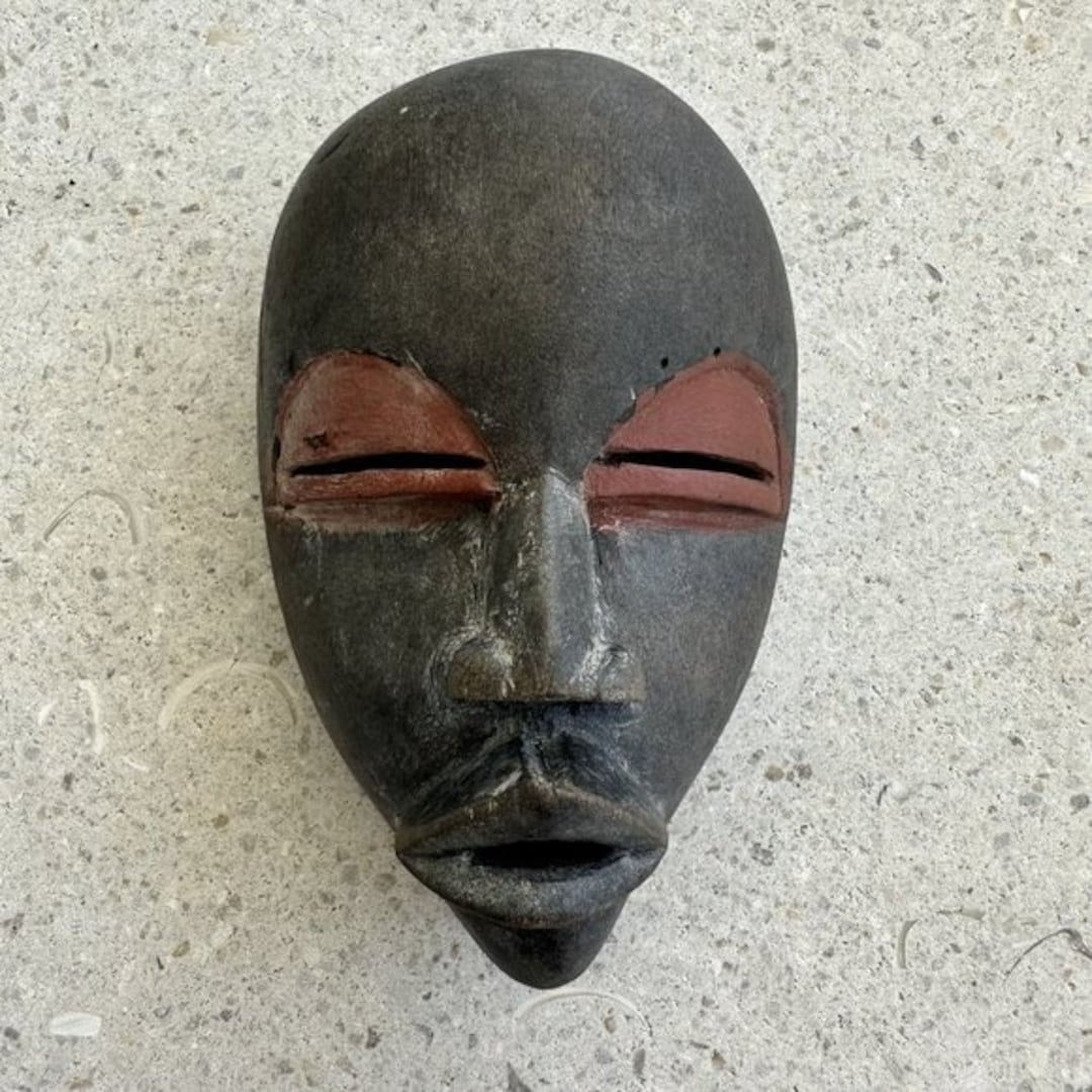 Vintage Primitive African Mask - Etsy