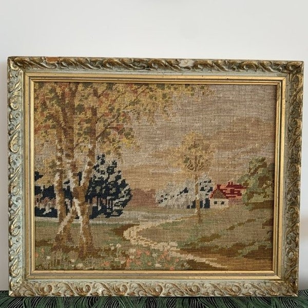 Vintage Needlepoint - Etsy