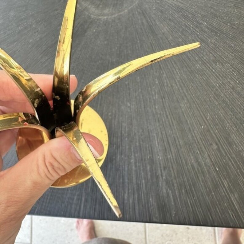 Swedish Brass Jester Candle Holder - Etsy