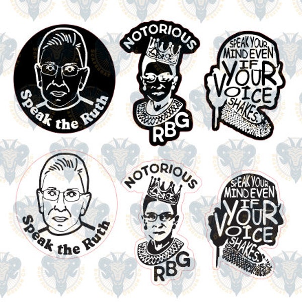 Ruth Bader Ginsburg Svg - Etsy