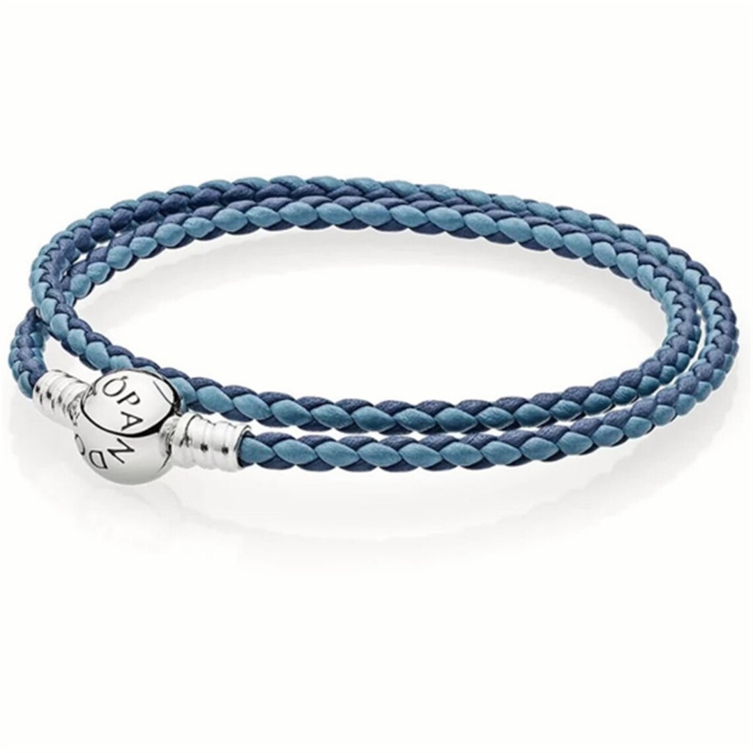 Pandora Braided Bracelet 925 Sterling Silver Pandora Mix - Etsy