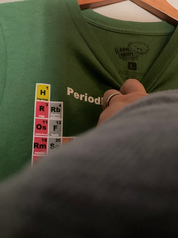 Loyal Army “ Periodic Table of Music” t shirt - Gem