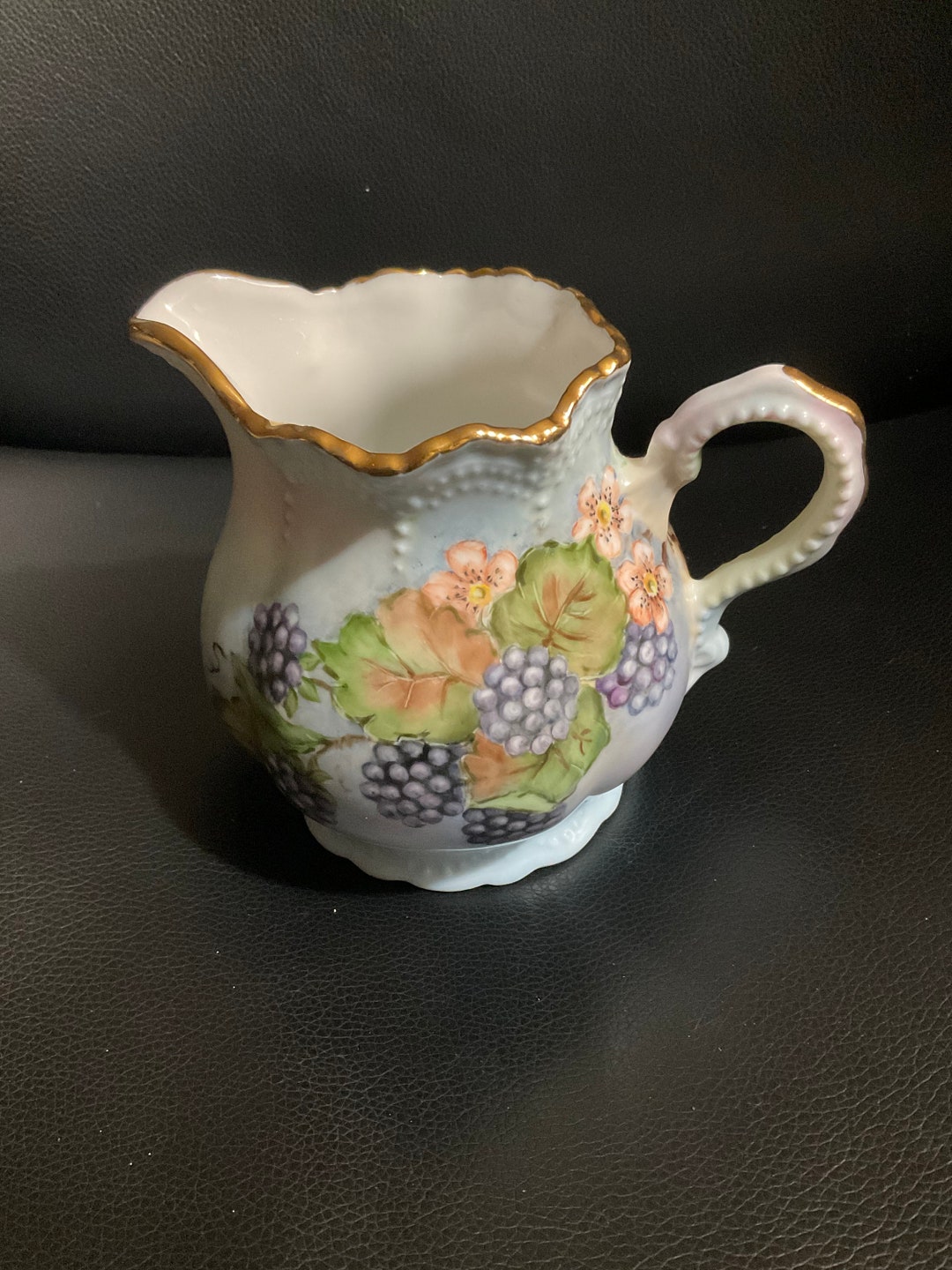 Vintage Hand Painted and Signed Cider Jug - Etsy