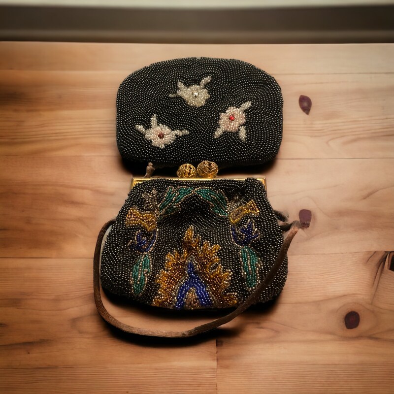 Beaded Coin Purse - Etsy