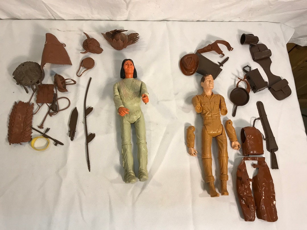 Geronimo and Johnny Marx Action Figures With Accessories - Etsy