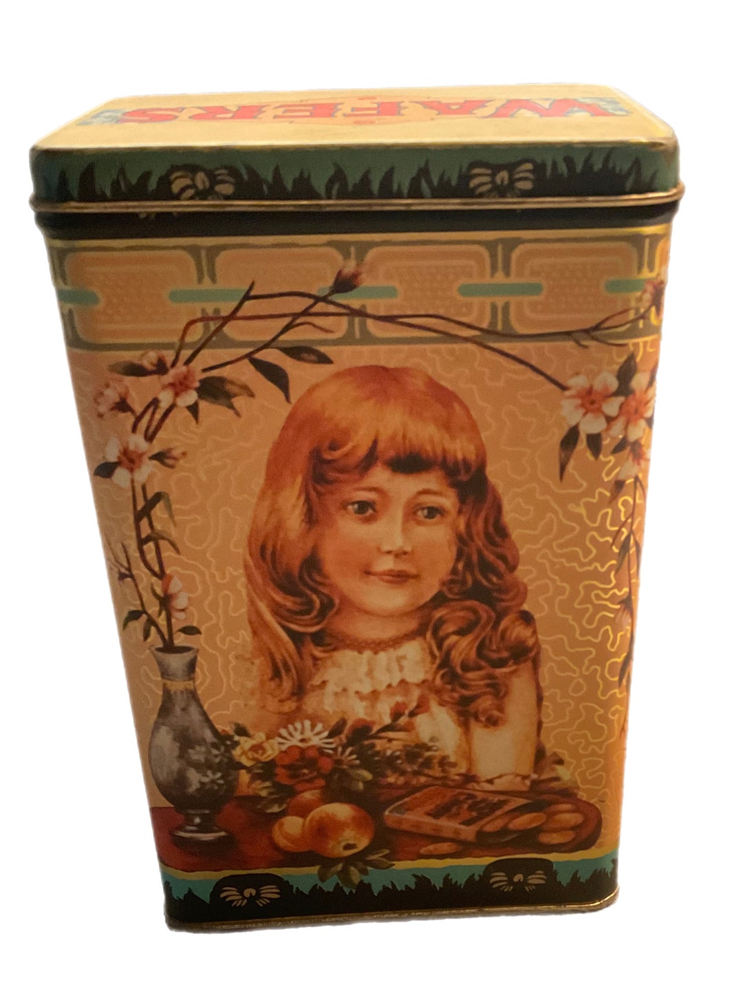 Vintage Ginger Wafers Tin - Etsy