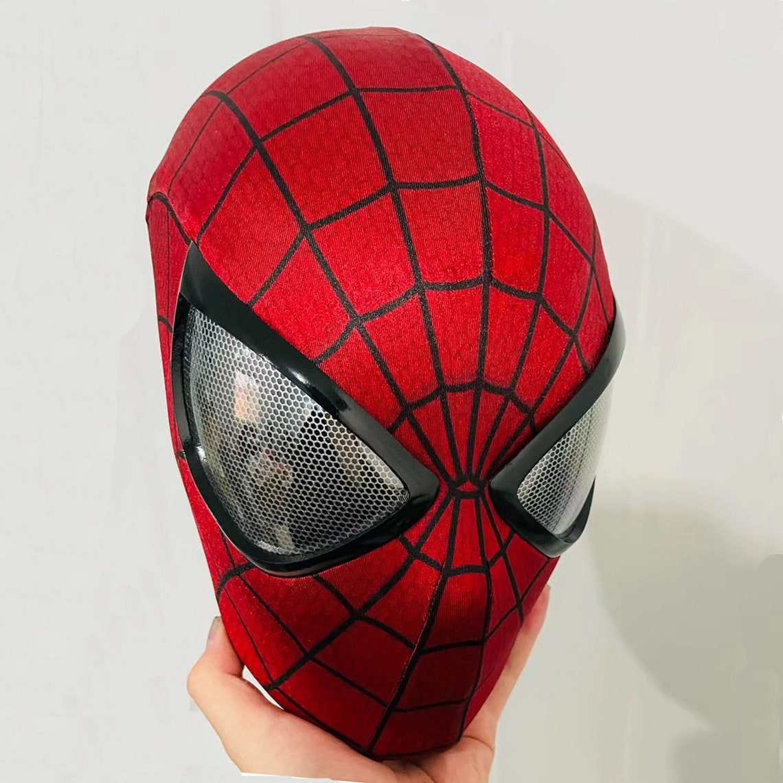 Spider-man 2 Mask Prop Premium Replica With Model Base - Etsy