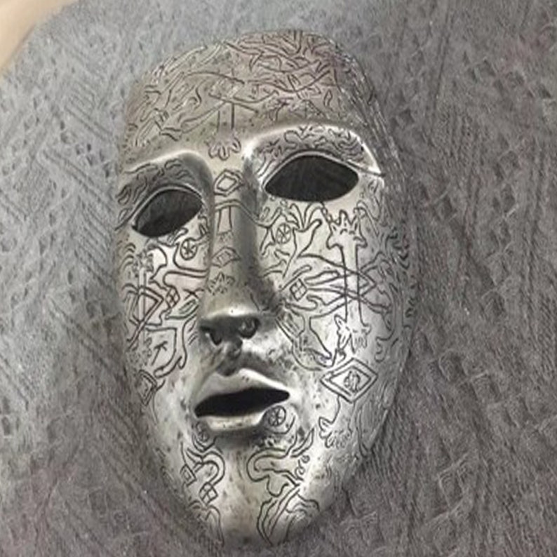 Baldwin IV Mask Cosplay Halloween Mask Can Wear Cosplay Helmet - Etsy