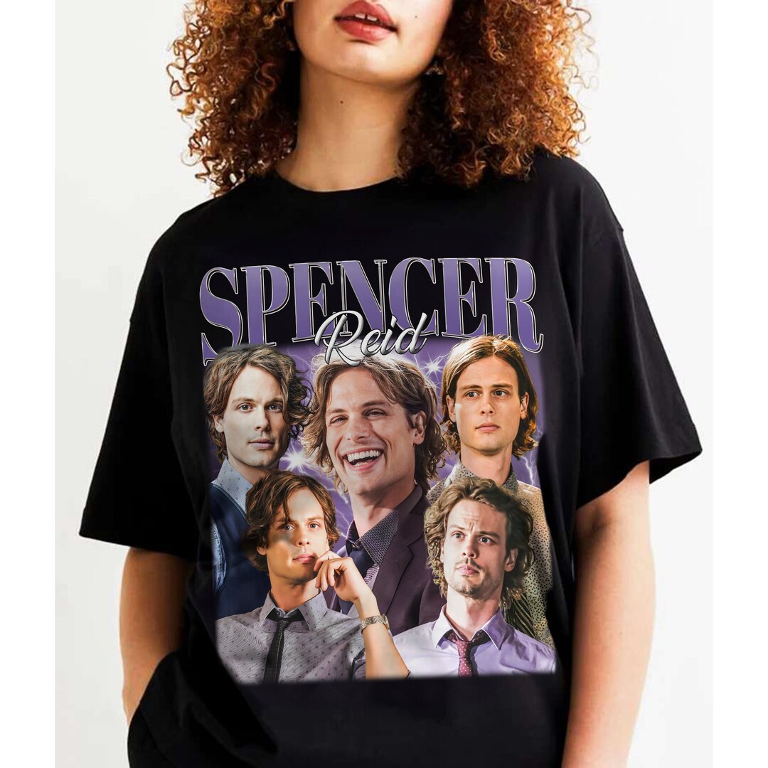 Limited Spencer Reid Vintage Shirt, Spencer Reid Gift for Women and Man ...