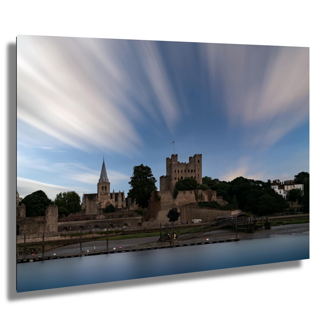Rochester Cathedral Castle Wall Art, Kent Photo, River Medway, British ...