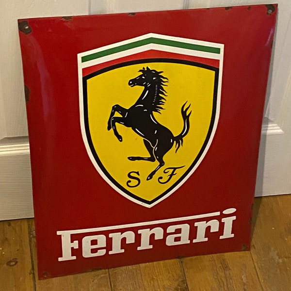 Ferrari Sign - Etsy
