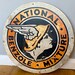 Rare 1930s Large National Benzole Mixture Old Metal Garage Dealer ...