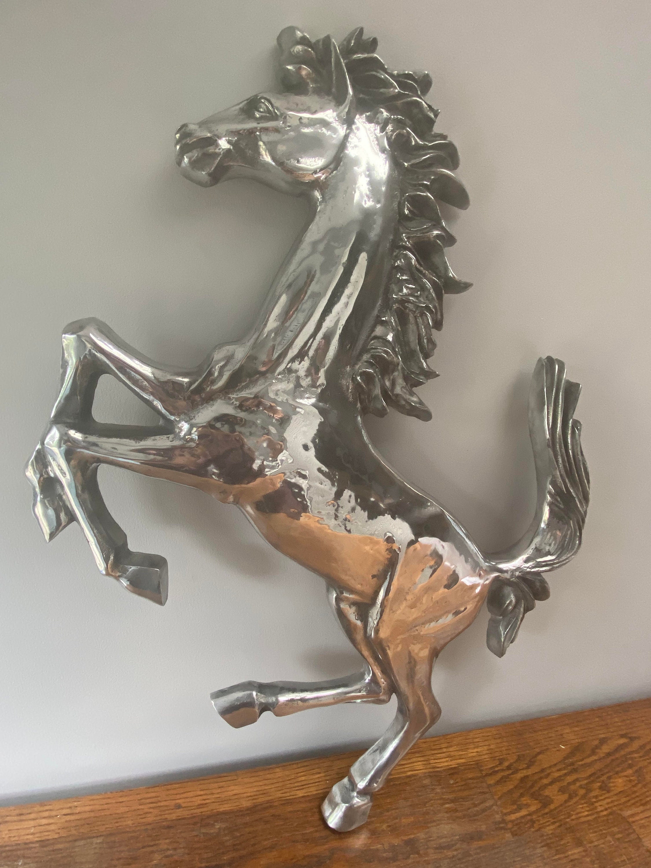 Large Ferrari Cavallino Rampante Prancing Horse Dealership Sign Dealer ...