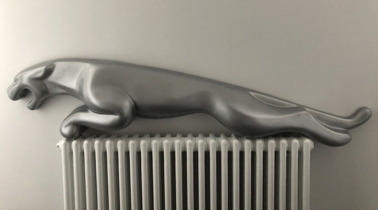 Rare Large Jaguar Dealership Mascot Leaper Wall Sign Garage Advertising ...