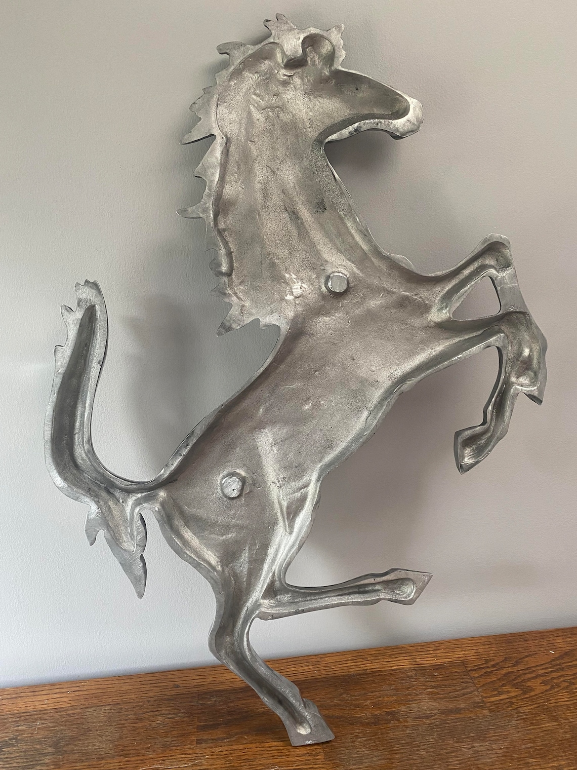 Large Ferrari Cavallino Rampante Prancing Horse Dealership Sign Dealer ...