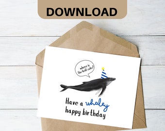 PRINTABLE Whales of the World Wall Art Educational Whale - Etsy